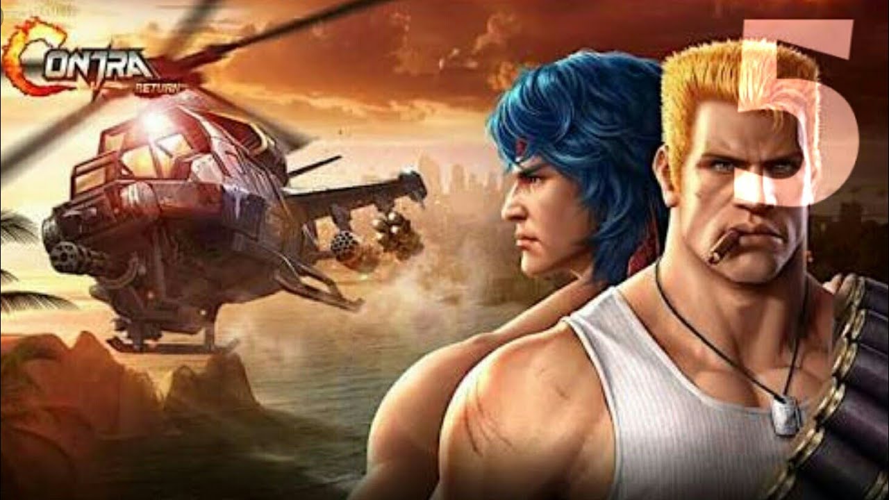 Contra Return/ Challenge/ Boss Mode/ Chapter 5 - YouTube