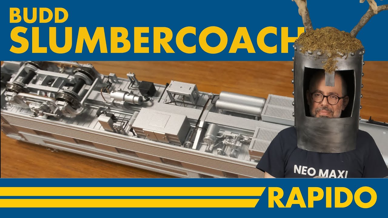 Rapido HO Scale Budd Slumbercoach - YouTube