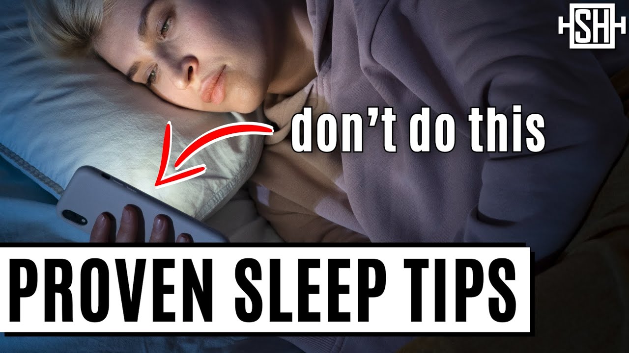 The Do's and Don't's of Good Sleep, According to Science - YouTube