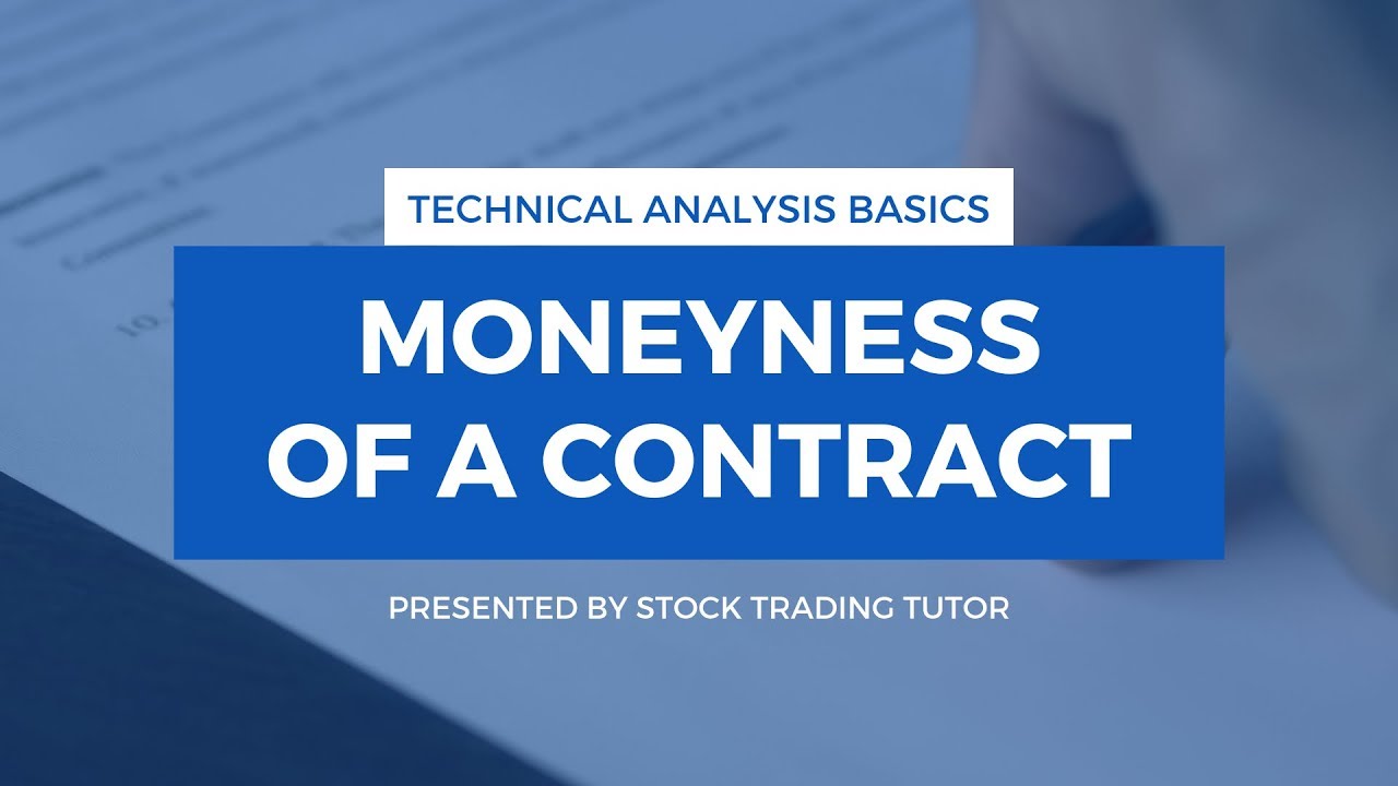Moneyness of a Contract - Options Trading Basics |Technical Analysis ...