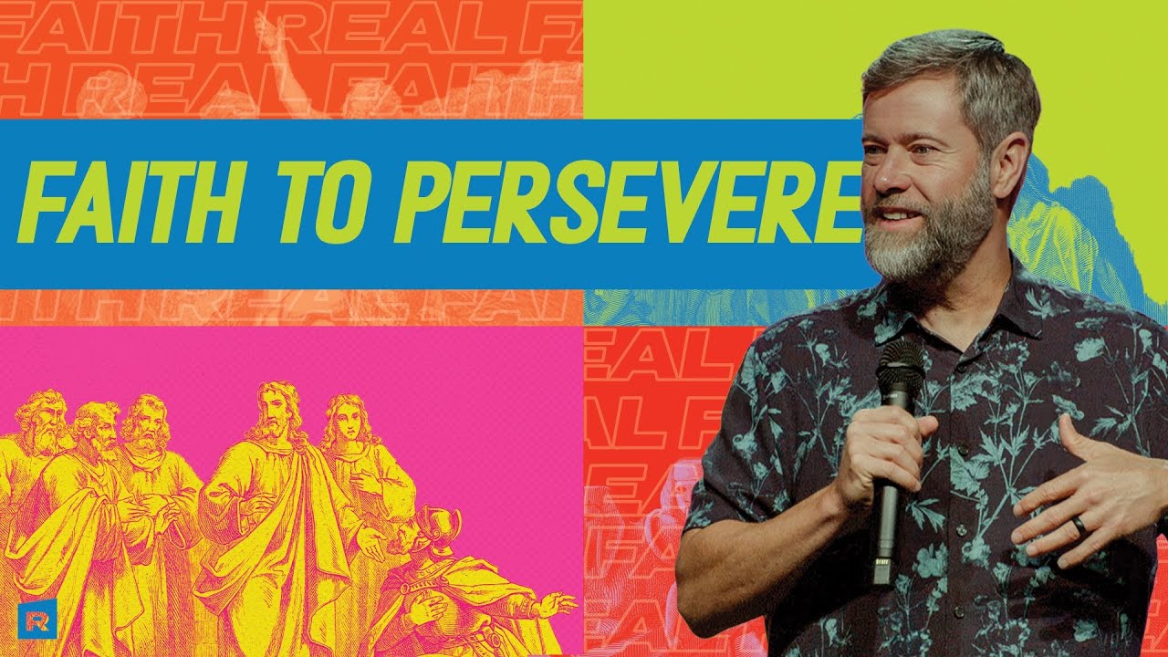 Real Faith: Faith To Persevere (Pastor J) - YouTube
