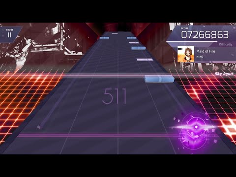 Arcaea Fanmade: Maid of Fire (Stepmania Chart Reference) - YouTube