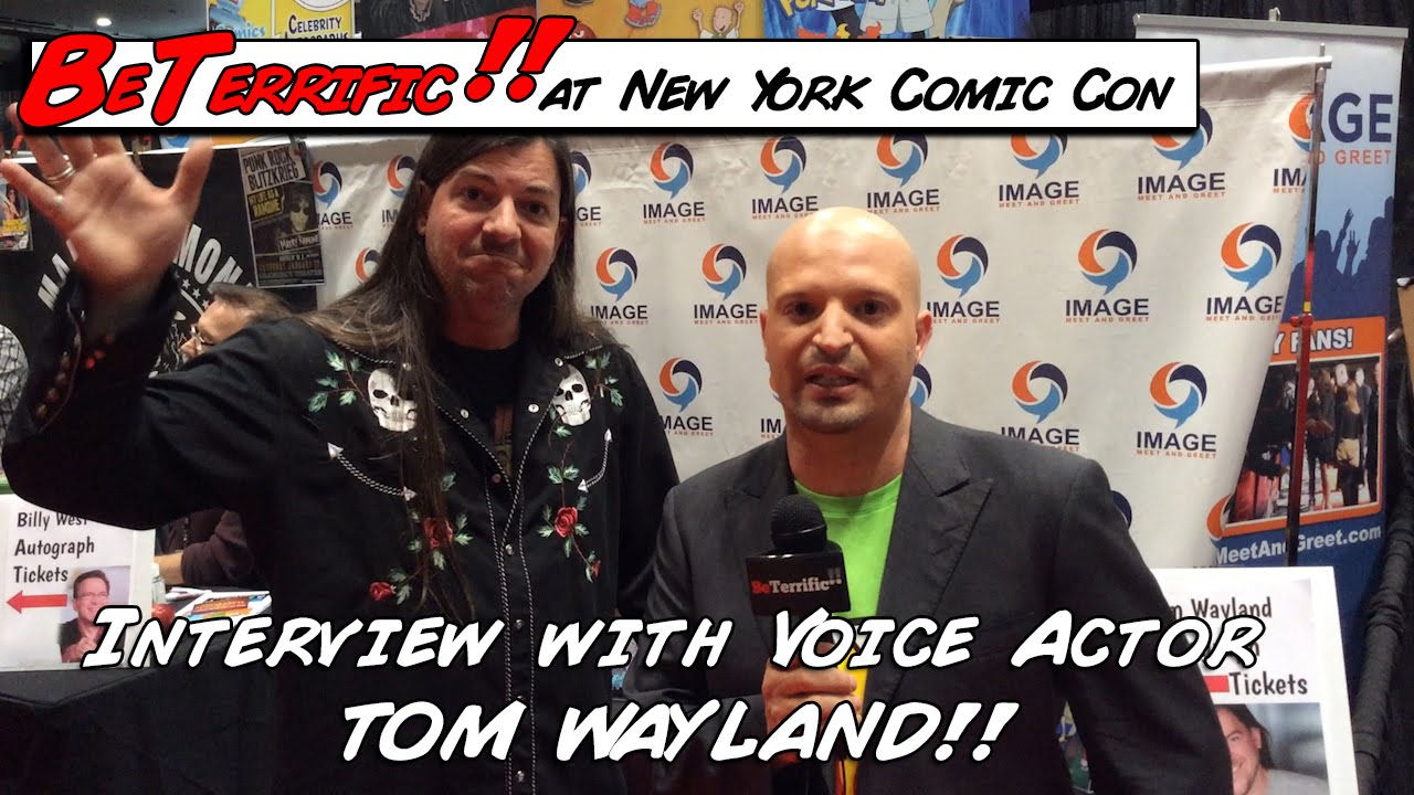 Interview with Pokemon Voice Actor Tom Wayland at New York Comic Con ...