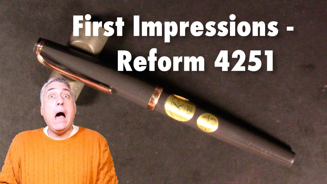 First Impressions - Reform 4251 - YouTube