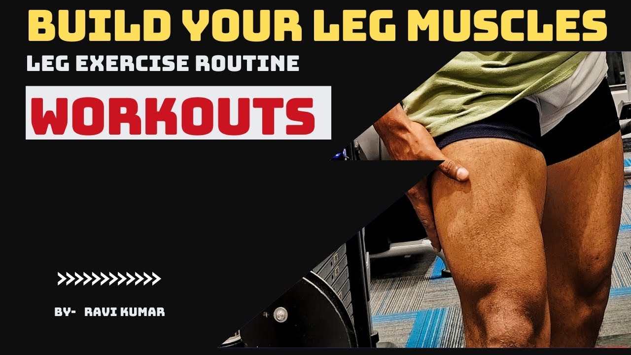 Ultimate Leg Workout for Muscle Gain | Build Stronger Legs 🏋️ - YouTube
