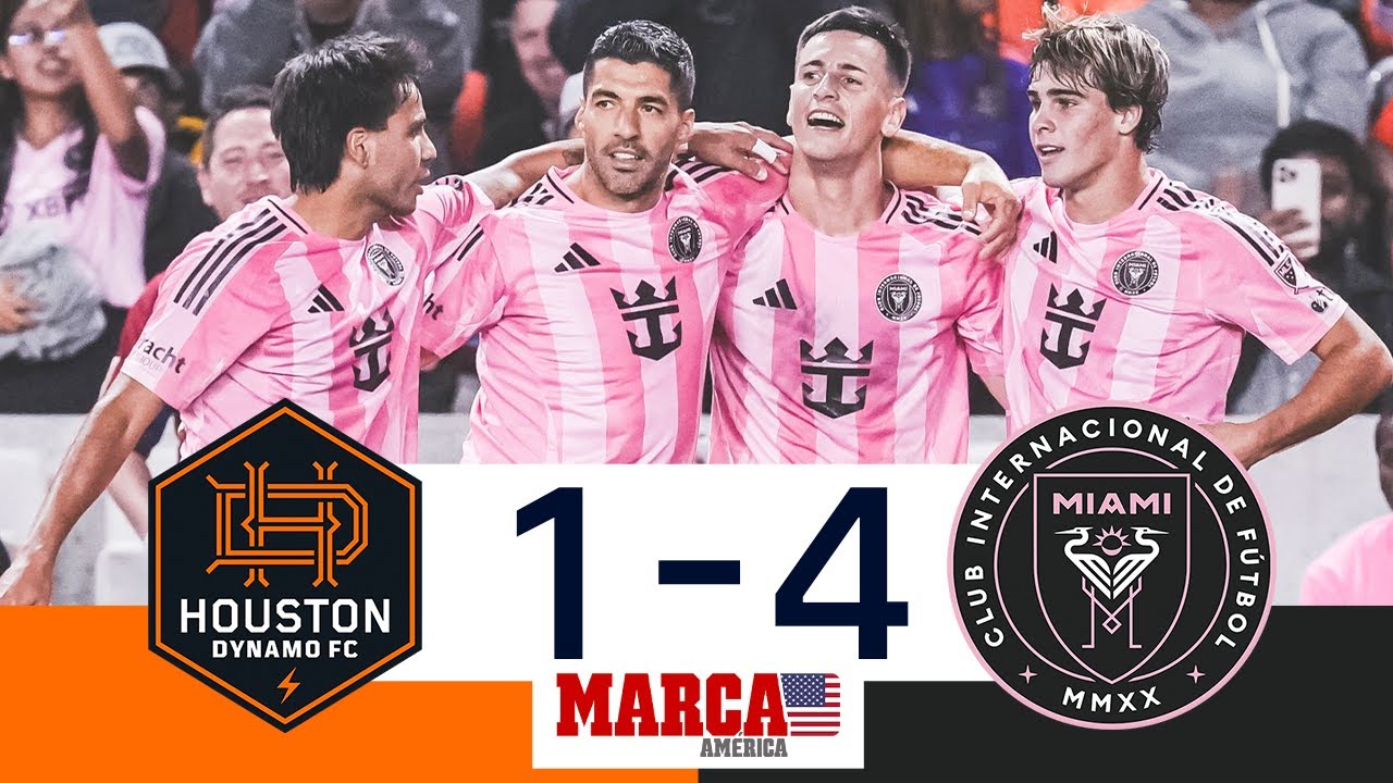 Triple asistencia de Luis Suárez para la victoria I Houston 1-4 Inter ...