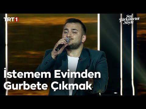 Emir Talha Altunbaş - İstemem Evimden Gurbete Çıkmak - Sen Türkülerini Söyle 17. Bölüm @trt1