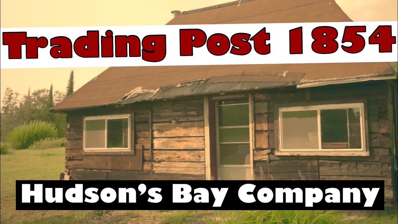 160 Year Old Hudsons Bay Company Trading Post Grounds And Building Northern Ontario Canada