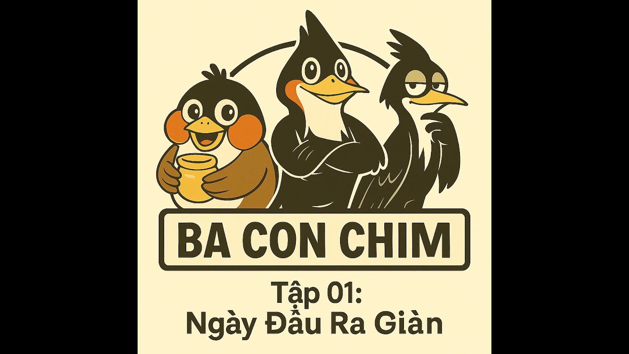Ba Con Chim – Tập 01: Ngày Đầu Ra Giàn | Hoạt hình Chào Mào Việt Nam ...