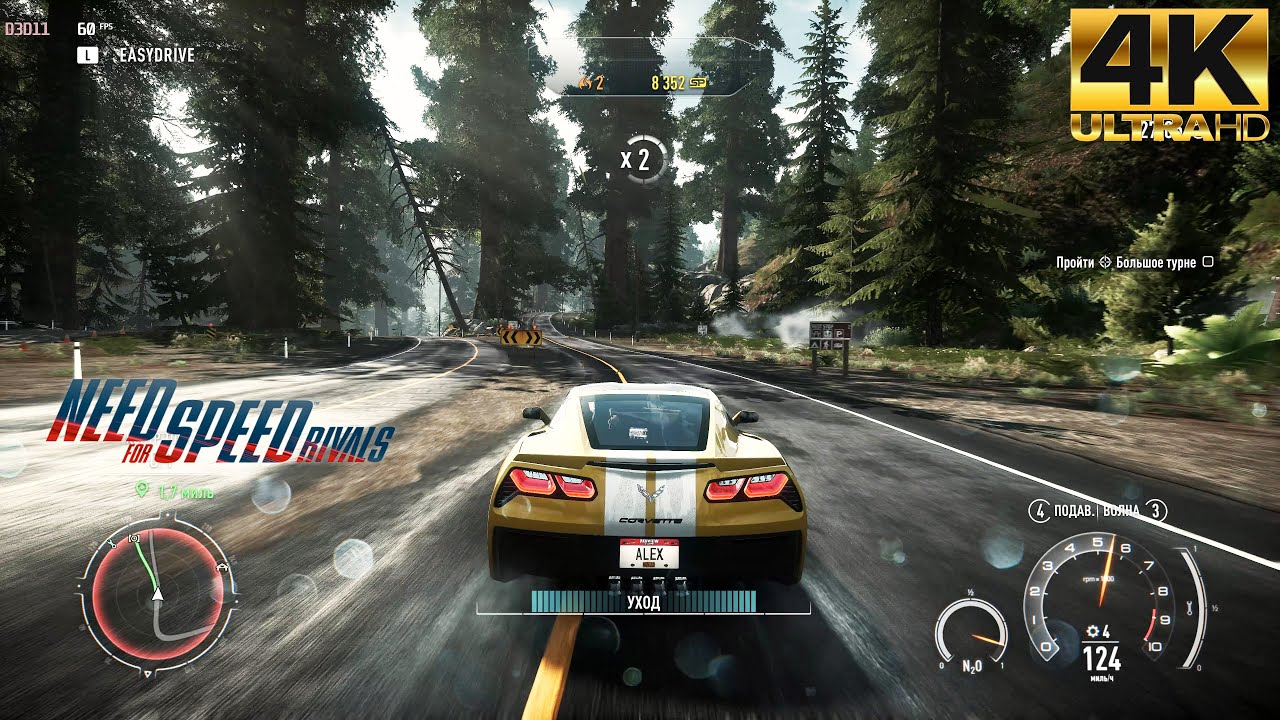 Need for Speed Rivals Chevrolet Corvette Stingray Gameplay [PC 4K60FPS ...