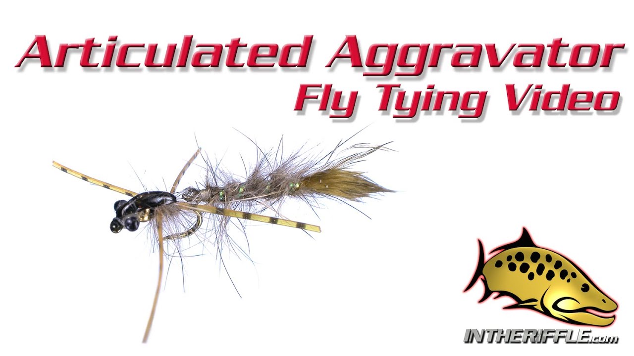 Articulated Aggravator Nymph Fly Tying Video Instructions - YouTube