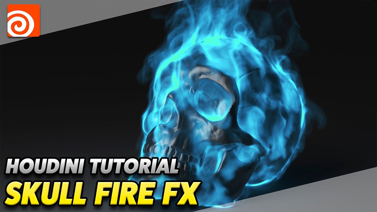 Houdini Fire FX: Burning Skull Karma Step-by-Step Tutorial! - YouTube