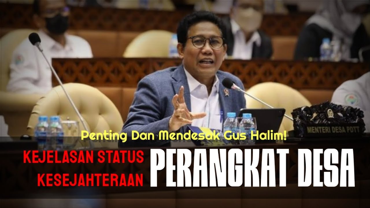 7 Alasan Menteri Desa Mendesak Revisi UU Desa - YouTube