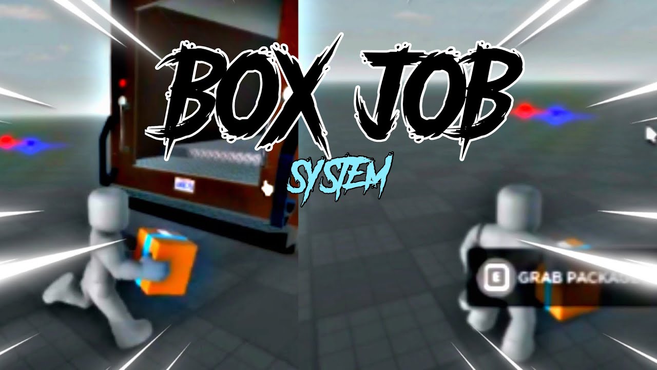 |FREE|Box Job System| (Roblox Studio Leak) - YouTube