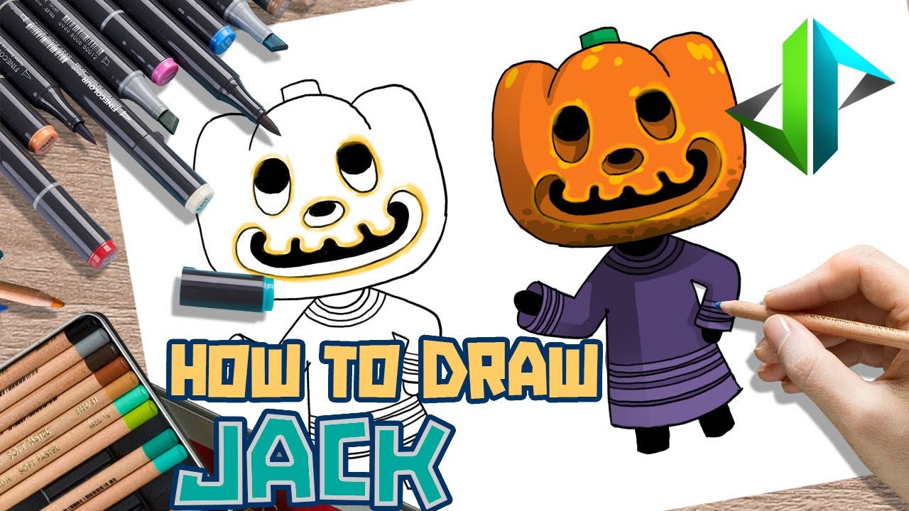 [DRAWPEDIA] HOW TO DRAW JACK FROM ANIMAL CROSSING NEW HORIZONS - STEP ...