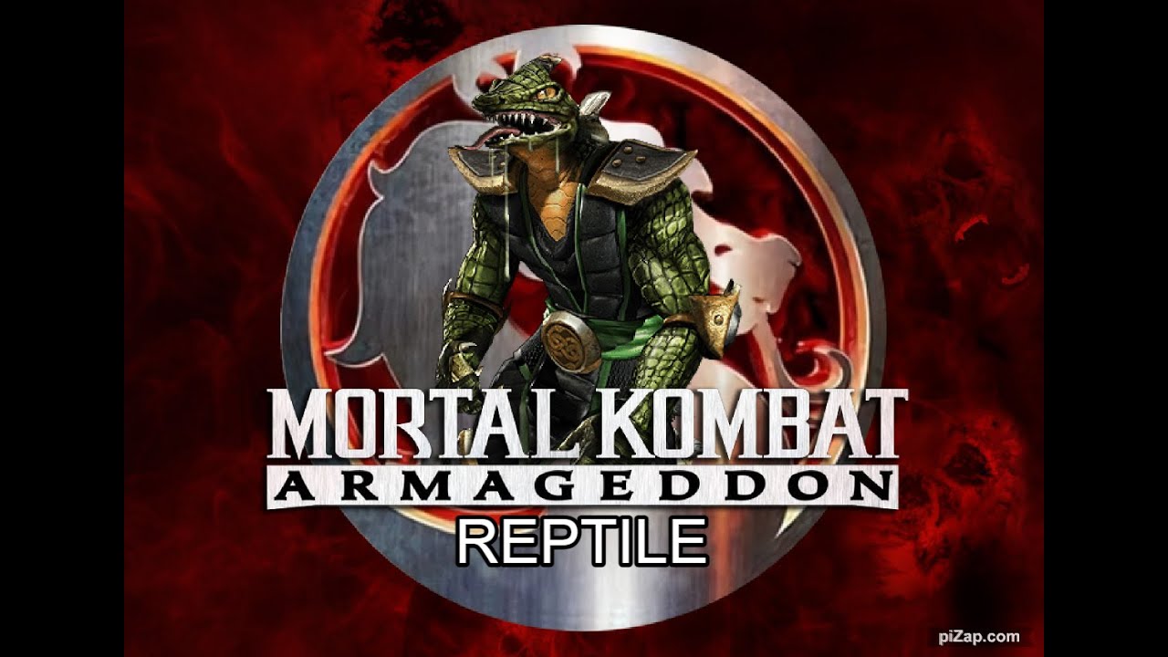 Mortal Kombat Armageddon (PS2) - Reptile Arcade Ladder - YouTube