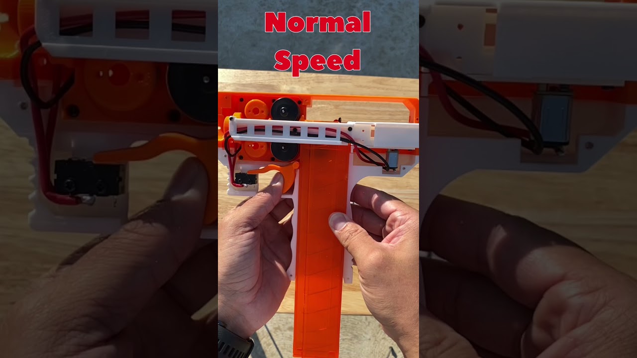 NERF 3D Printed WOOZI Blaster - YouTube