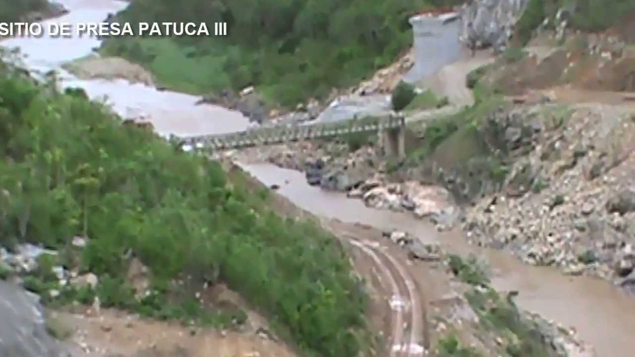 Proyecto Hidroeléctrico Patuca III, Sitio de Presa - YouTube