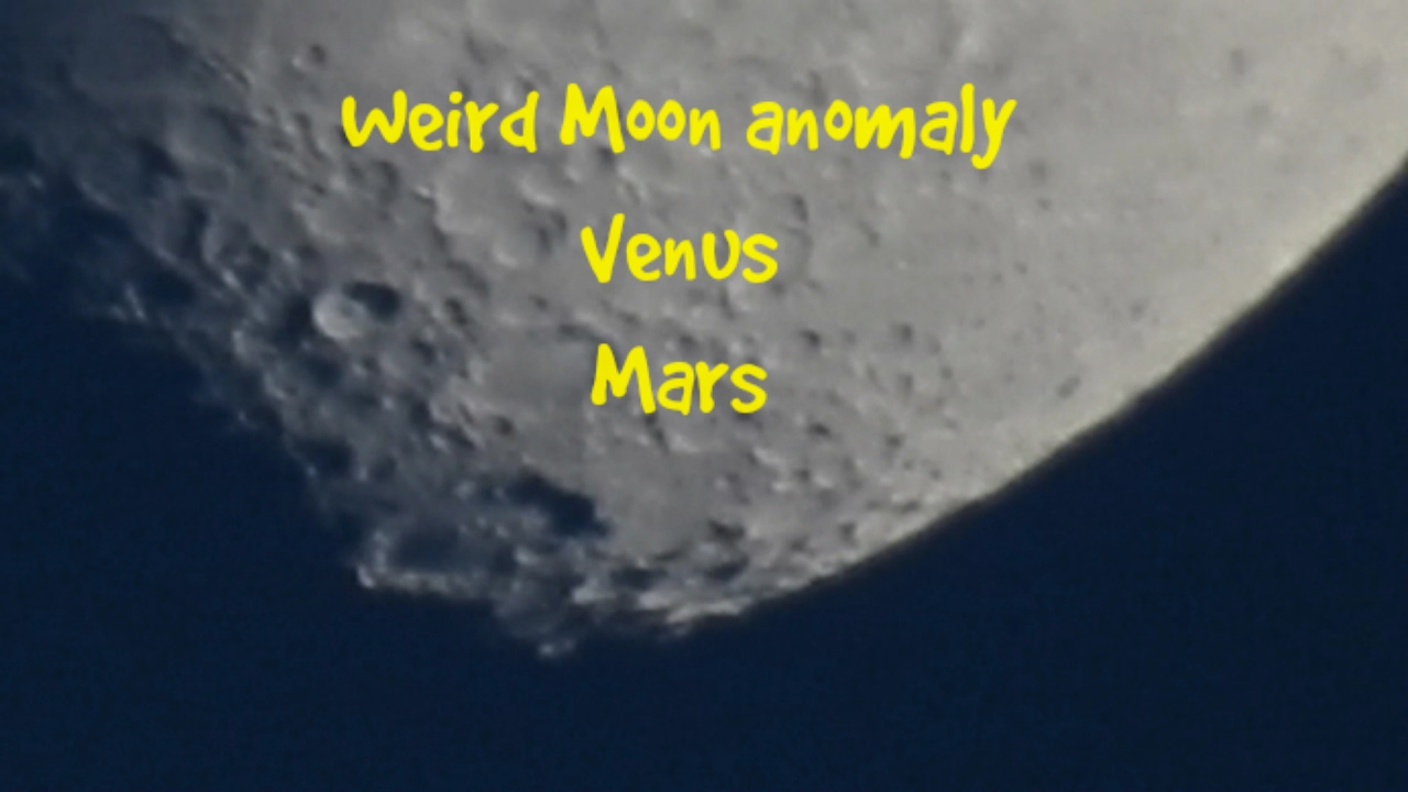 Moon Anomaly, Venus, Mars - Nikon coolpix P900 - YouTube