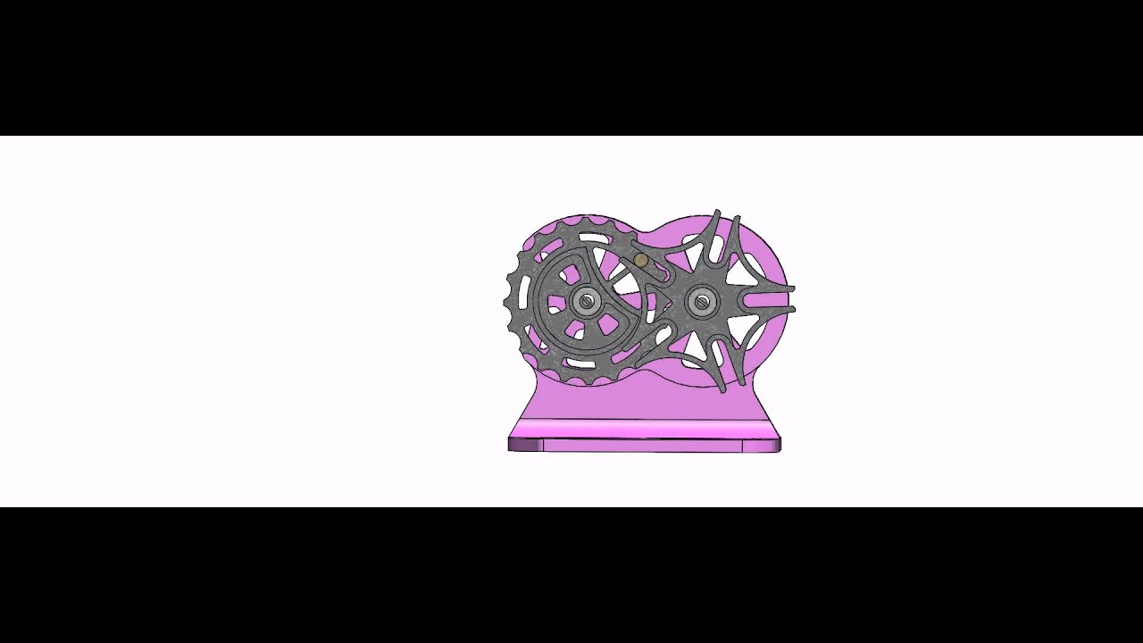 Solidworks Animation of Geneva Mechanism. ES3C2 - YouTube