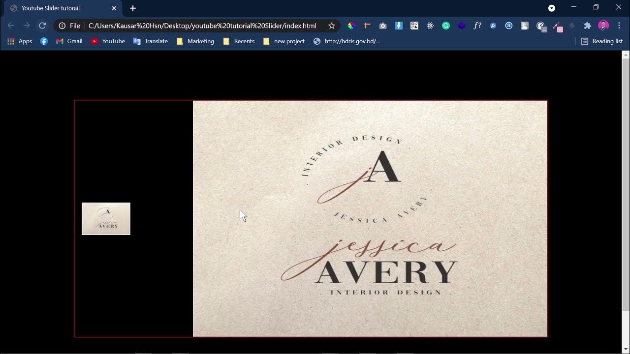 How to create website slider using template || jquery plugin 2021 - YouTube