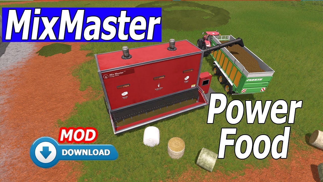 Farming Simulator 17 : MixMaster - Placeable feed mixing station for ...