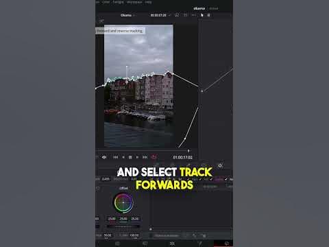 Add text behind an object in Davinci Resolve - YouTube