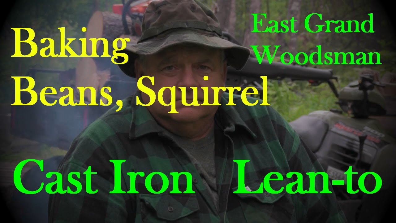 Lean to Hunting at The Rustic Log Cabin Deer Camp - YouTube