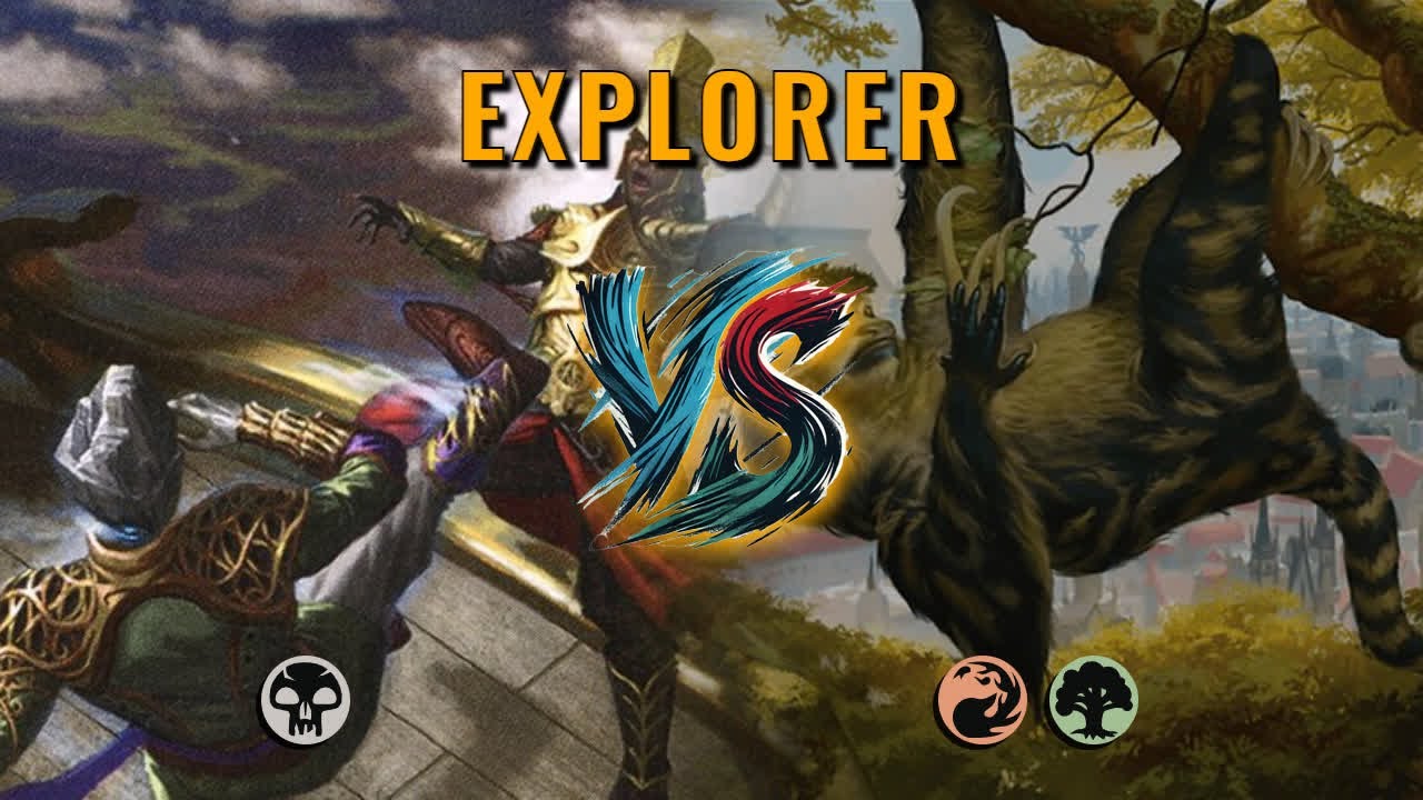 MTG Explorer - Mono Black Midrange by Numbskull VS Gruul Midrange by ...