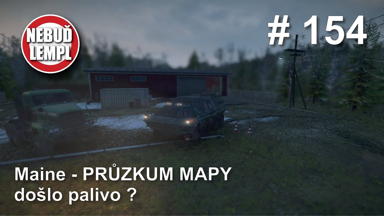 SnowRunner Maine vylepšení, auta, přívěsy a průzkum mapy #154 - YouTube