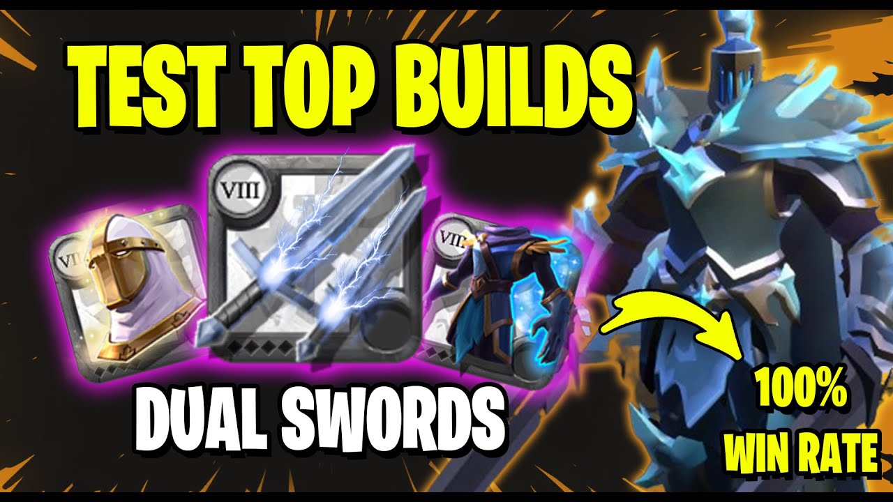 TOP DUAL SWORD BUILD in CDG (Stalker) - Albion Online - YouTube