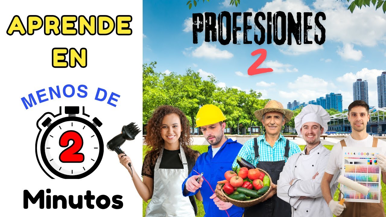 Las Profesiones y oficios para niños | Parte 2 | Videos Educativos ...