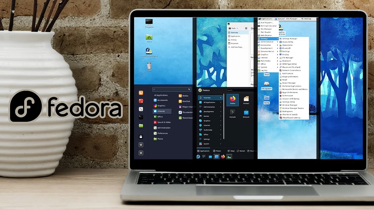 Fedora Workstation VS SPINS ¿Por Que? - YouTube