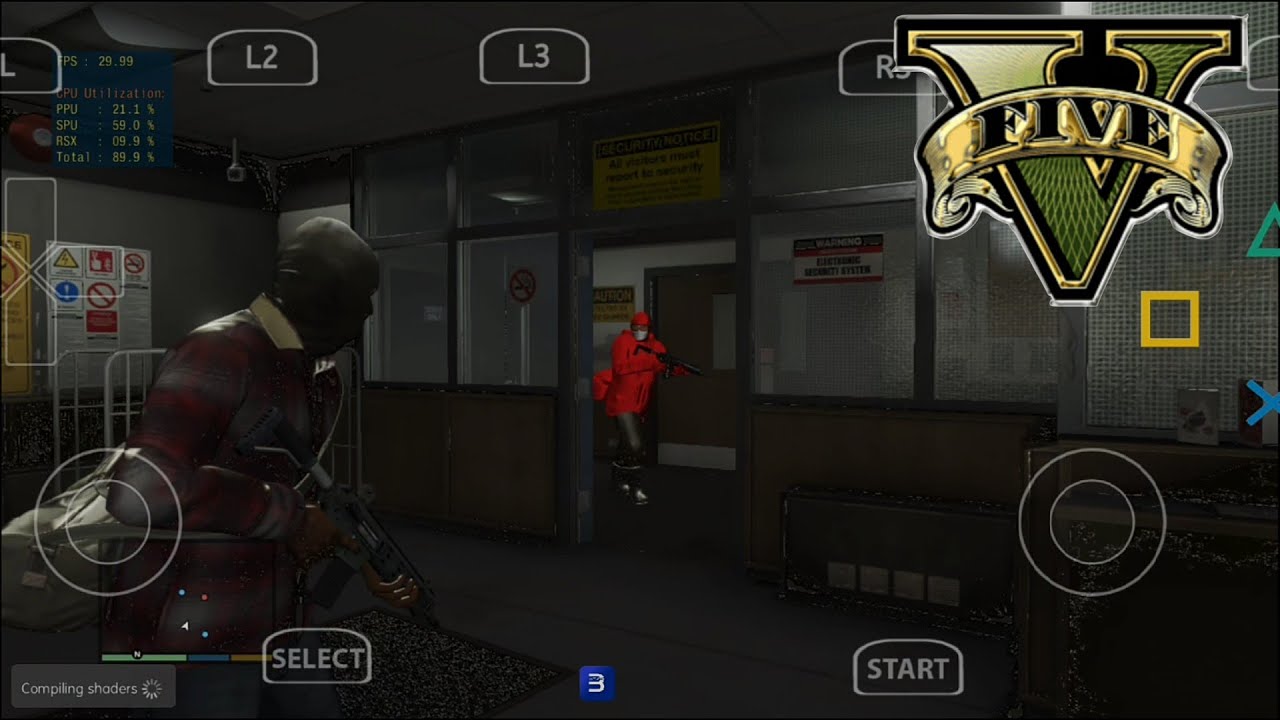 GTA 5 | Aps3e Emulator Android | Snapdragon 8 Gen 2 testgame v1.30 New ...