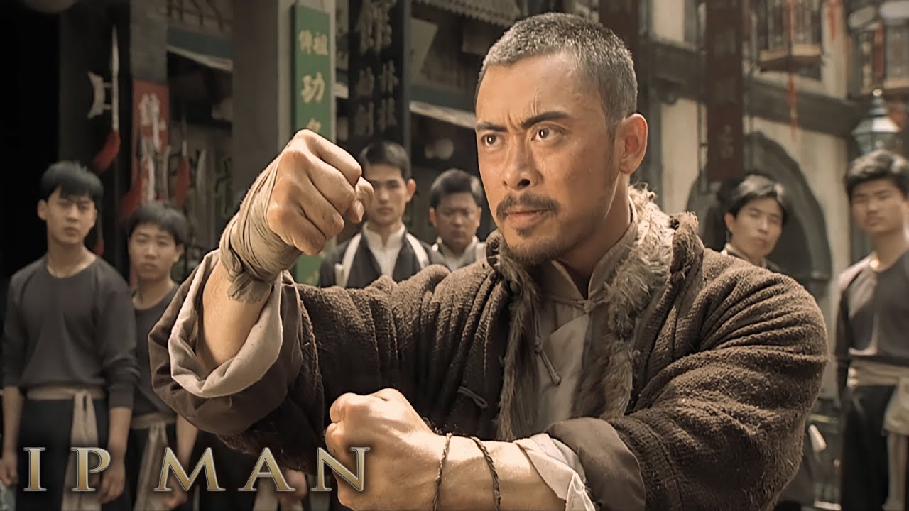 Fan Sui Wong Defeats 3 Kung Fu Masters | Ip Man (2008) - YouTube