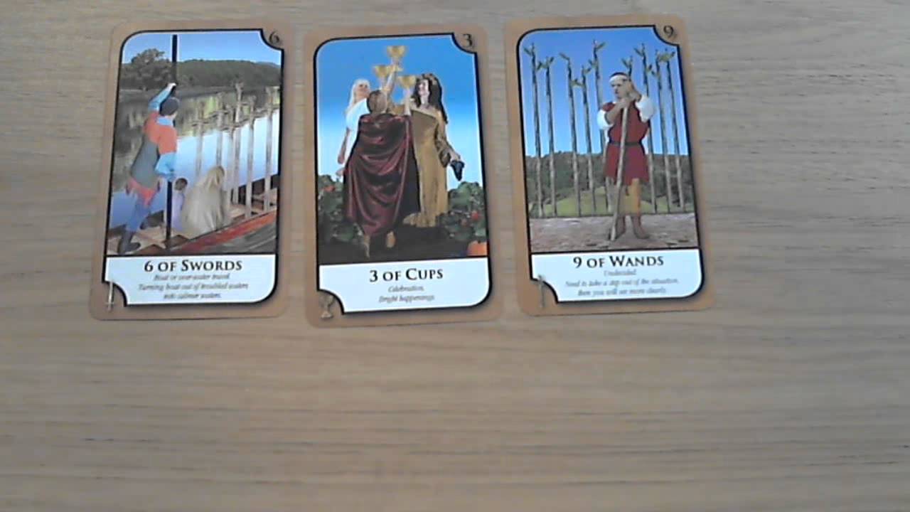 Tarot Reading using Pyramid Spread - YouTube