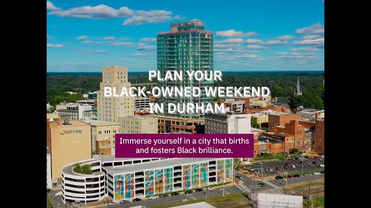 Plan Your Black-owned Weekend in Durham, NC - YouTube