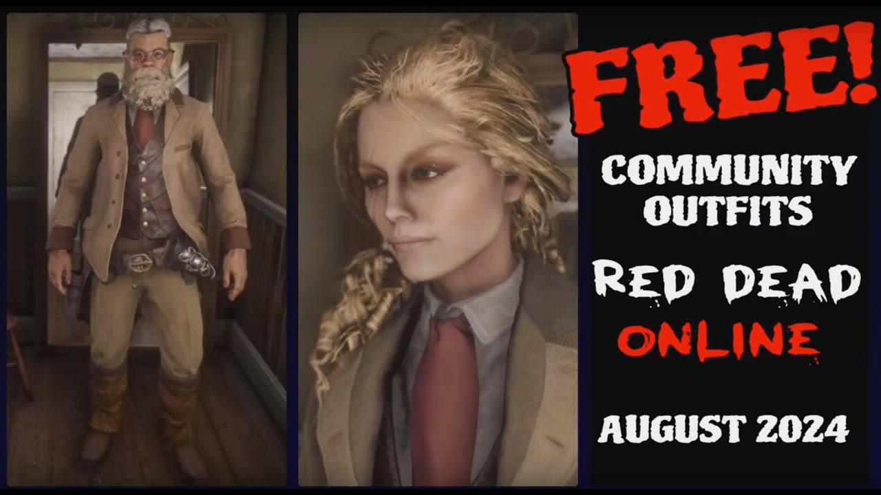 Red Dead Online : This Months FREE Community Jungle Explorer Outfits ...