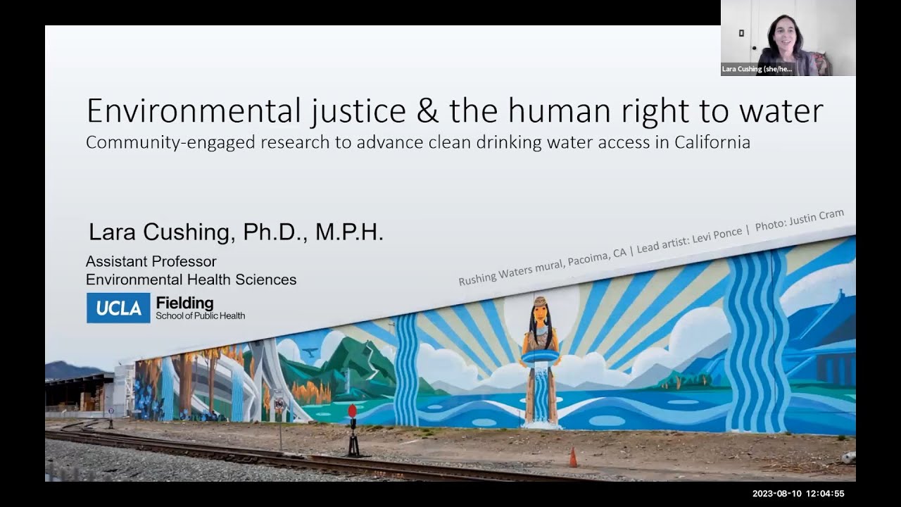 Environmental Justice & the Human Right to Water: Research to Advance ...