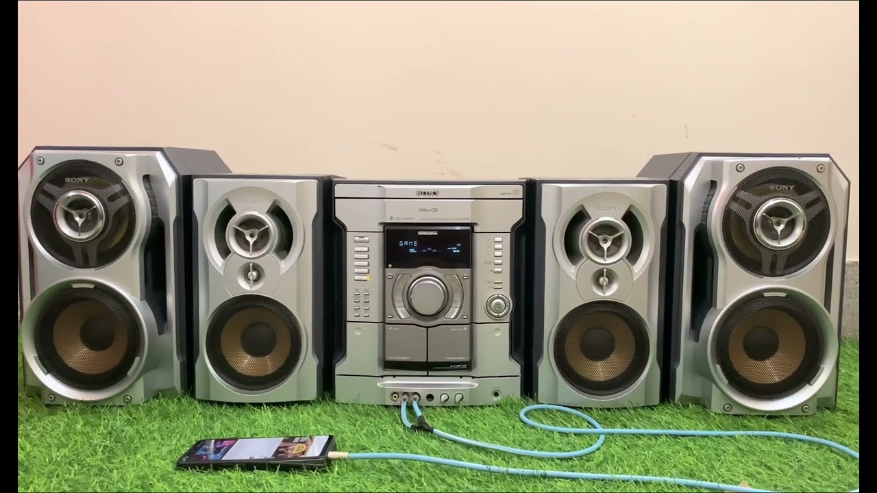 SONY MHC-RV60 (01872771168) - YouTube