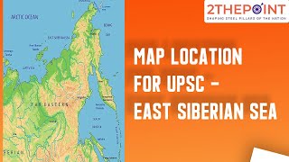 East Siberian Sea Map