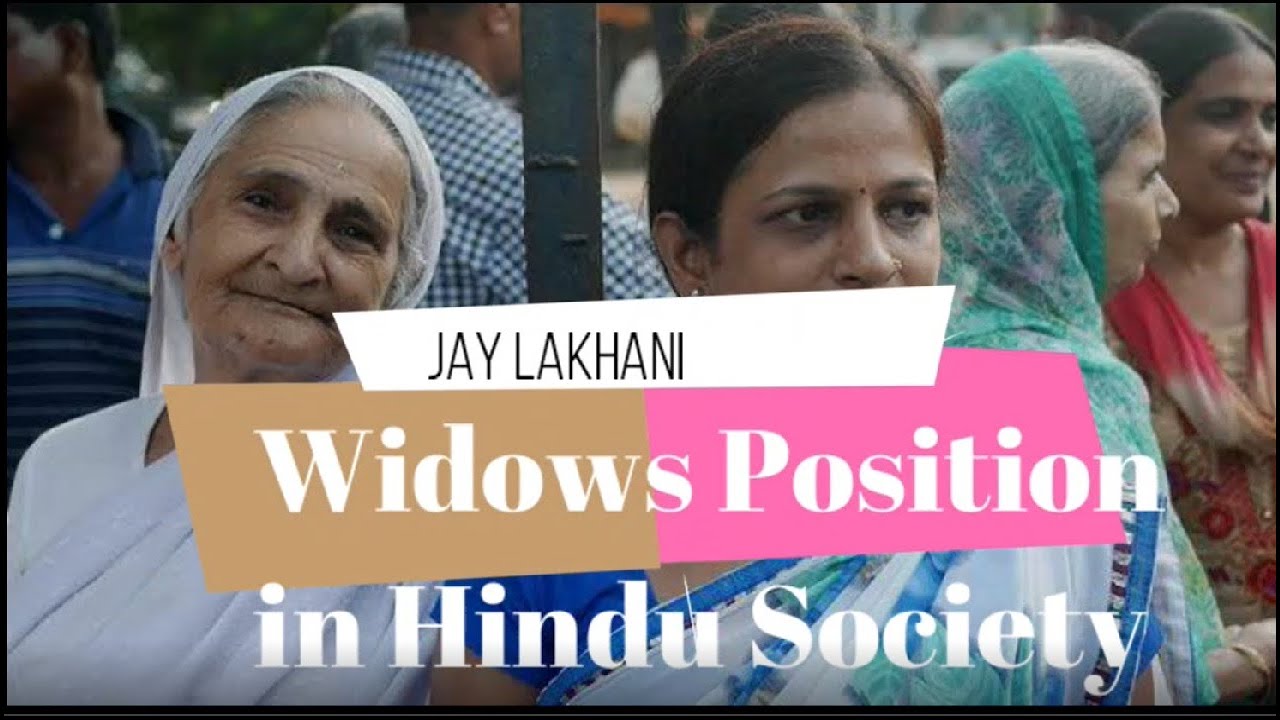 Widows Position in Hindu Society | Jay Lakhani | Hindu Academy | - YouTube