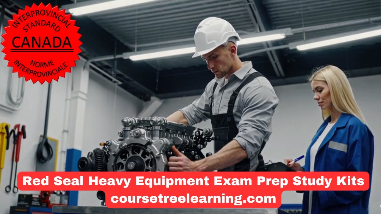 Heavy Equipment Technician & Mechanic Red Seal 421A Exam Prep Study Kit ...