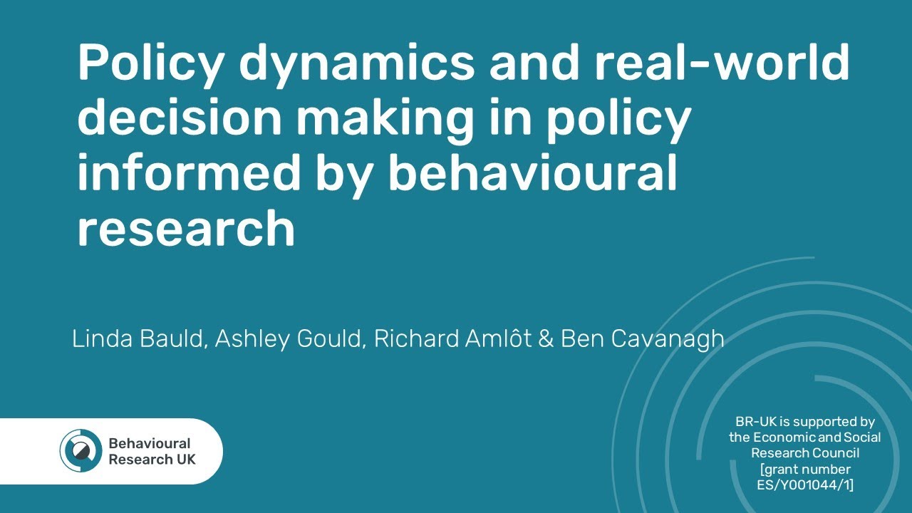 BR-UK: Policy dynamics and 'real world' decision making in policy ...