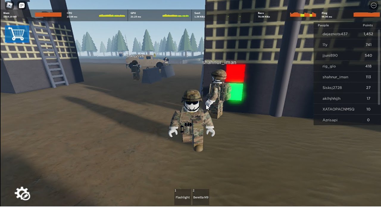 Roblox Military vs Zombies 2 - YouTube