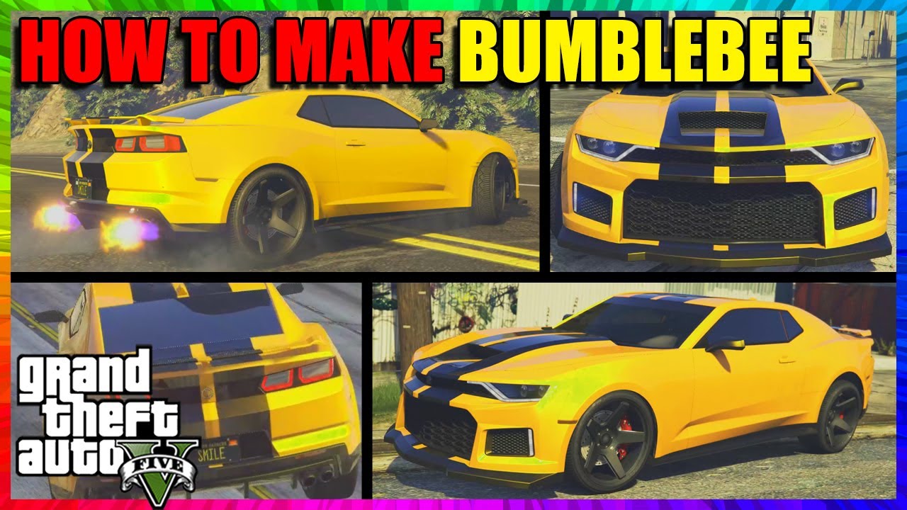 How To Make BUMBLEBEE From The DECLASSE VIGERO ZX(Chevrolet Camaro ZL1 ...