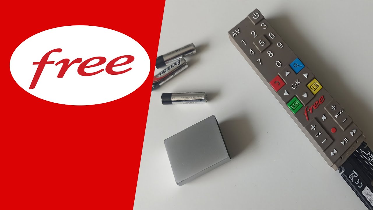 FREE - REVOLUTION - Remplacer piles télécommande - YouTube