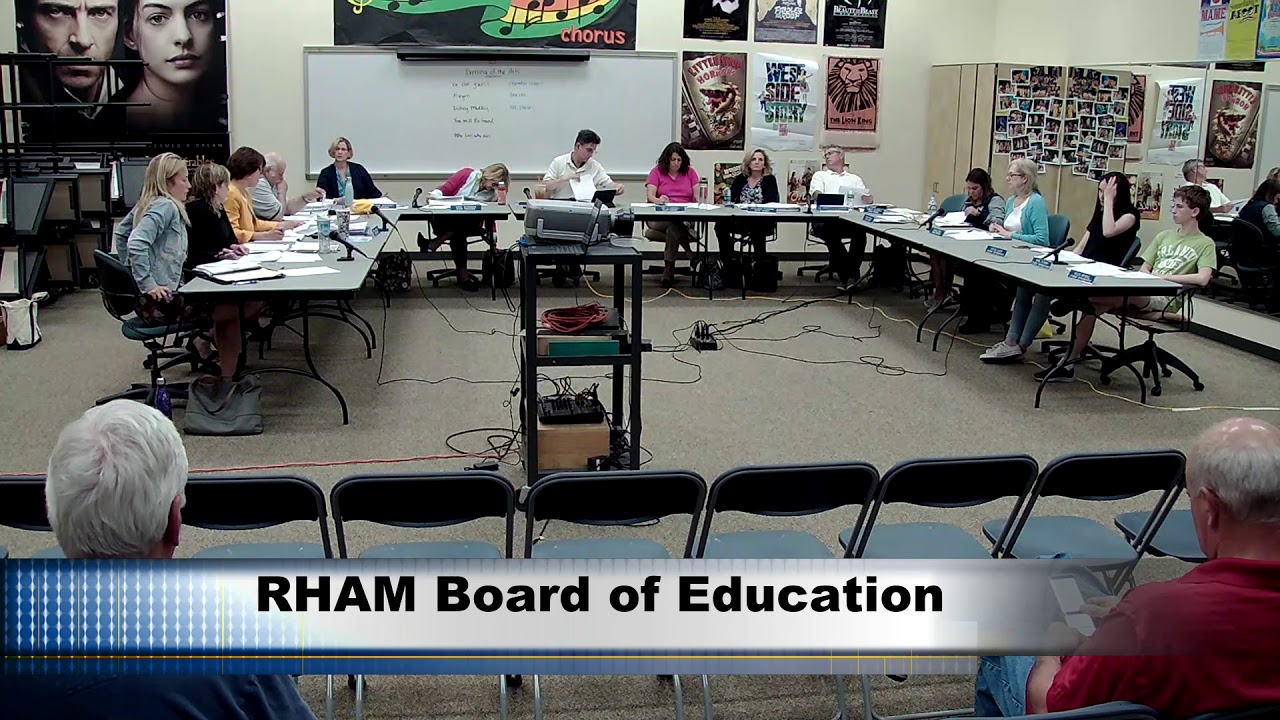 RHAM BOE 052118 - YouTube