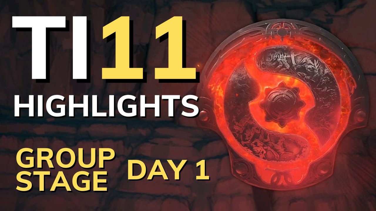 TI11 Highlights - Group Stage Day 1 - Dota 2 The International 2022 ...