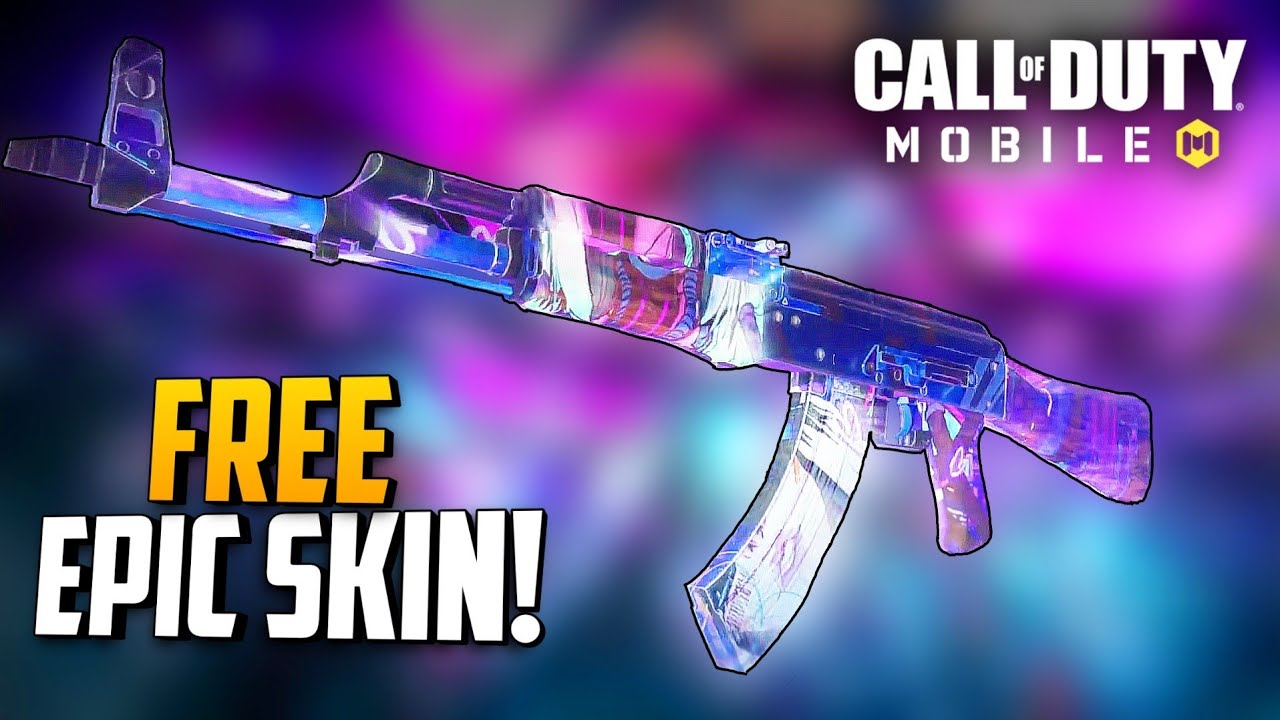 *NEW* FREE EPIC GUN SKIN FOR ALL in CALL OF DUTY MOBILE! 2nd Year ...
